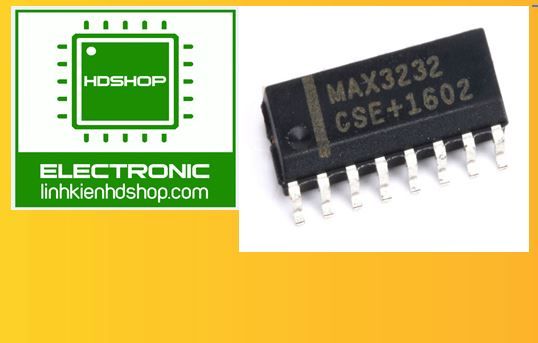 IC MAX3232CSE 3V3 5V – Linh Kiện Điện tử HdShop