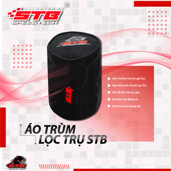 Áo trùm lọc trụ STB – STB Racing