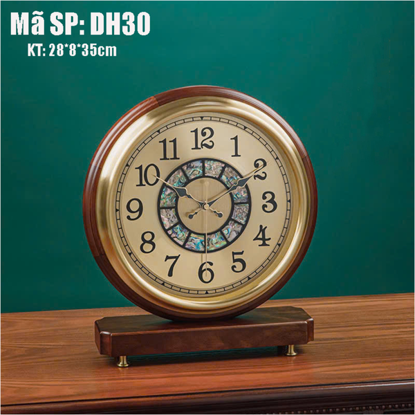 Đồng Hồ Để Bàn Cao Cấp DH30 - Sự Kết Hợp Hoàn Hảo Giữa Sang Trọng Và T – Certohome