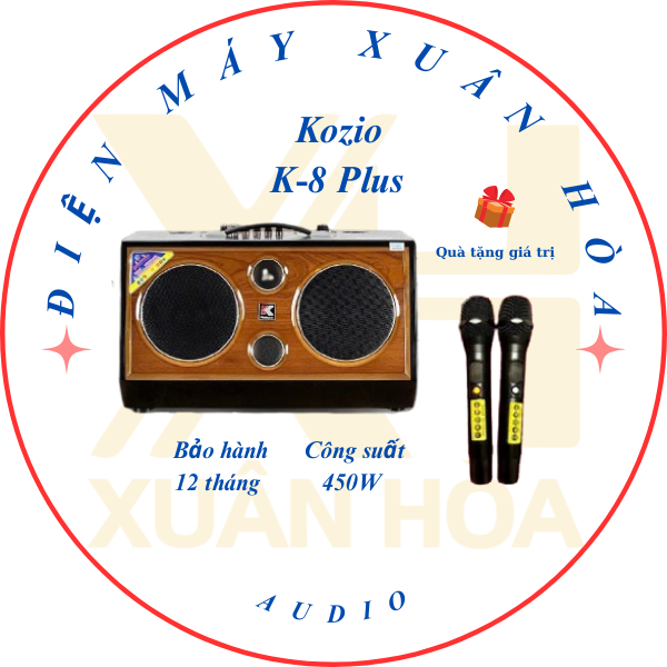 Loa xách tay Kozio K8 – Điện Máy Xuân Hòa