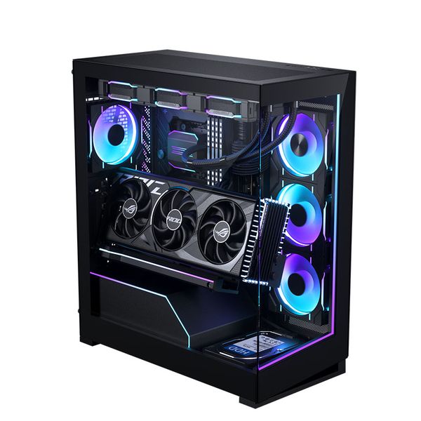 Case Phanteks NV5S ATX TG Black– TPLAB