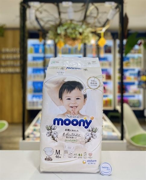 Tã dán Moony Natural size M46 (6-11kg) – Daddy's House
