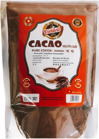 CH-Pure Cocoa Vietdeli 250g T12 – MOONMILK - PREMIUM IMPORTED FOOD MARKET