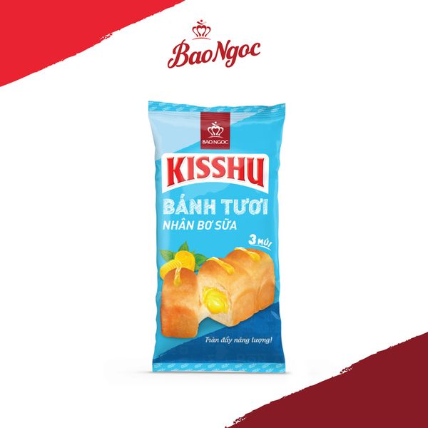 Kisshu Nhân Bơ Sữa 3 Múi Bánh Bảo Ngọc