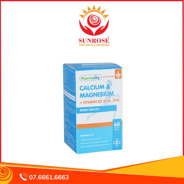 Pmc Calcium D3 K2 Zinc Bone Health - Giảm Nguy Cơ Loãng Xương – Sunrose.vn - TPCN Nhập khẩu Nhật ...