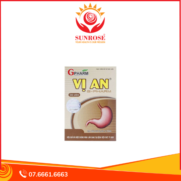 Viên Uống Vị An Gpharm - Hỗ Trợ Giảm Đau Co Thắt Dạ Dày & Tá Tràng – Sunrose.vn - TPCN Nhập khẩu ...