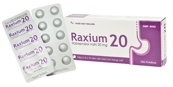 Roxium Rabeprazol 20mg DHG (H/30v) – SHOPTHUOC