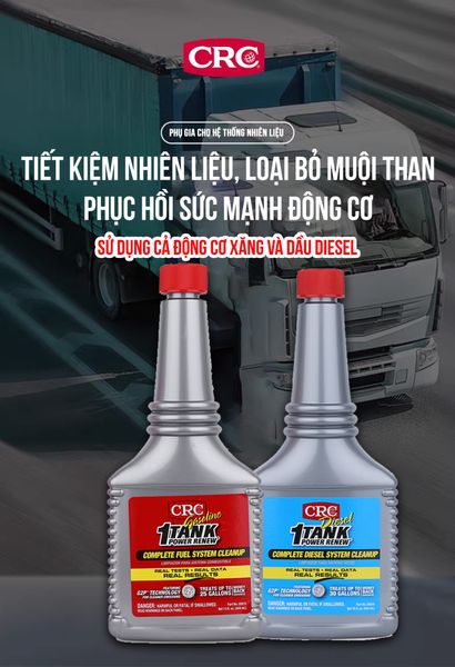 CRC 1 Tank Power Renew - phụ gia nhiên liệu phục hồi động cơ như mới 0 – CRC Việt Nam - CRC ...