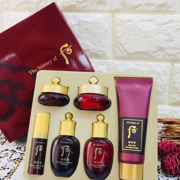 Bộ 6 món dưỡng da Whoo đỏ