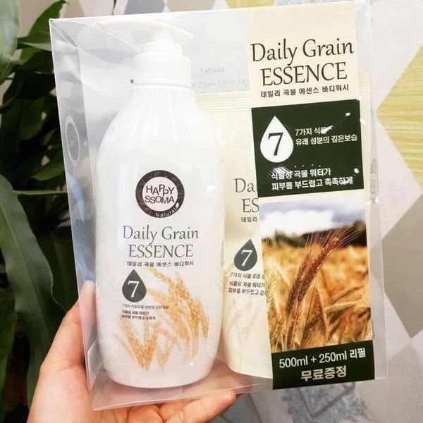 Bộ sữa tắm Happy Ssoma Daily Grain