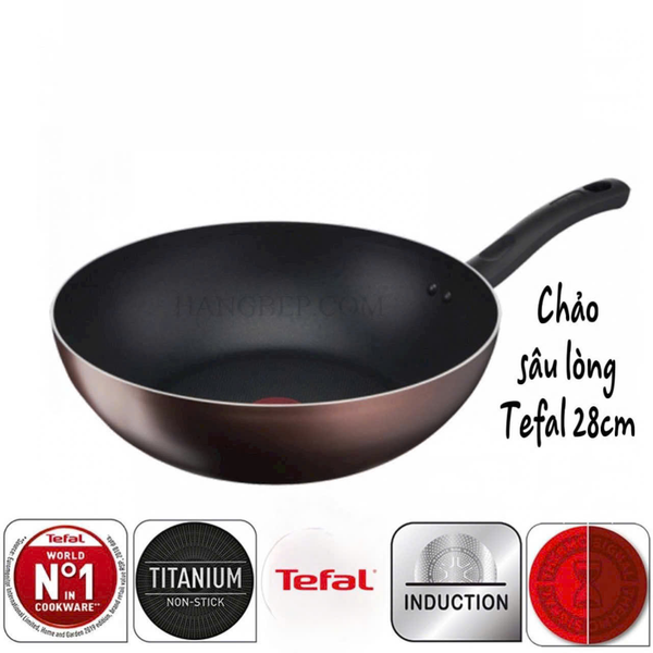 Chảo sâu lòng Tefal 28cm