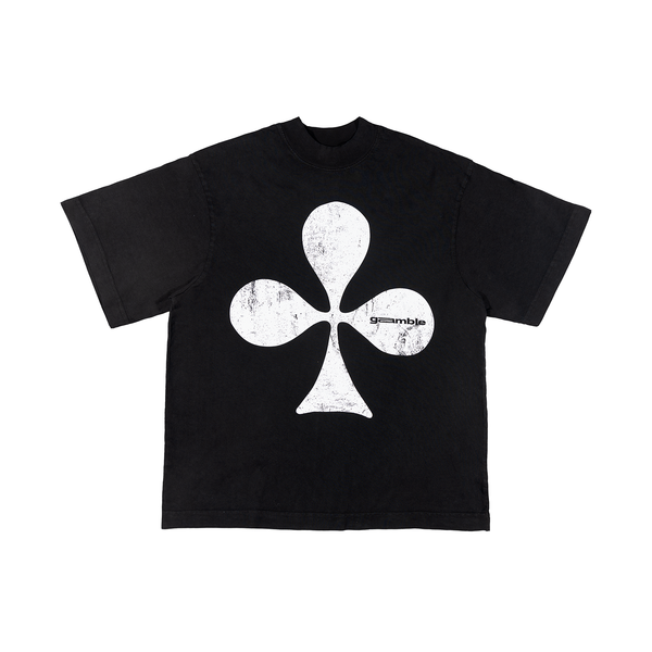 CLUB TEE / BLACK – GAMBLE WORLDWIDE