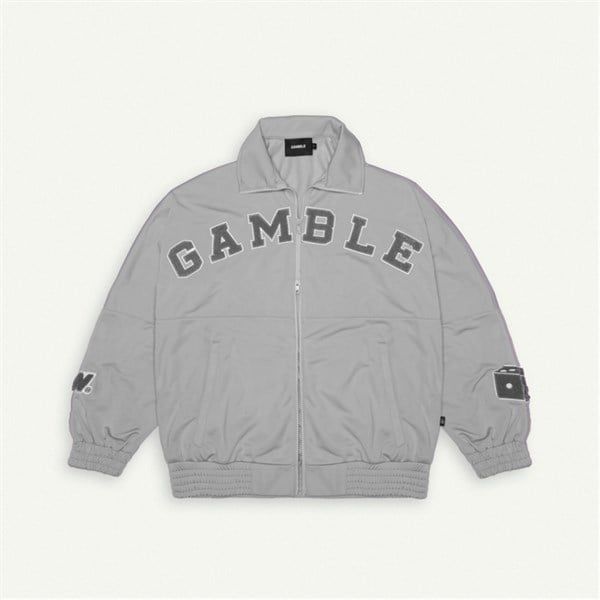 GAMBLE TRACK JACKET / GREY – GAMBLE WORLDWIDE