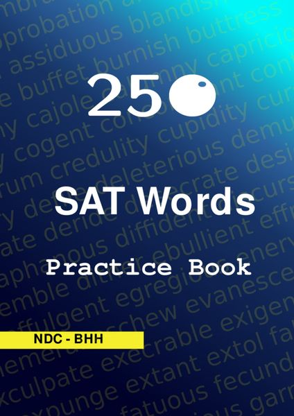 250 SAT Words Practice Book – E-books Max30