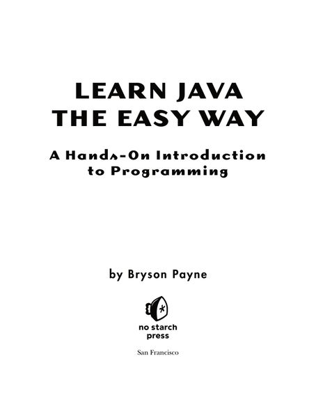Learn Java the Easy Way: A Hands-On Introduction to Programming – E-books Max30
