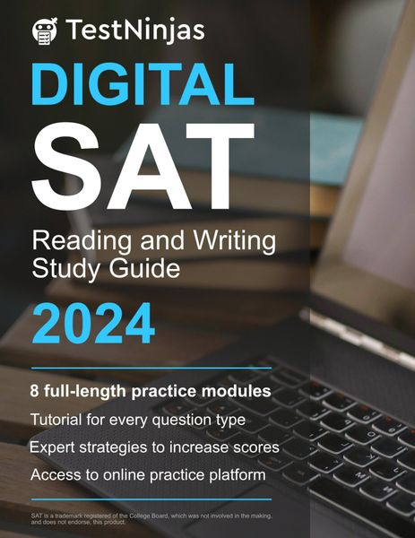 Digital SAT Reading and Writing Study Guide - 8 Full-length Practice M ...