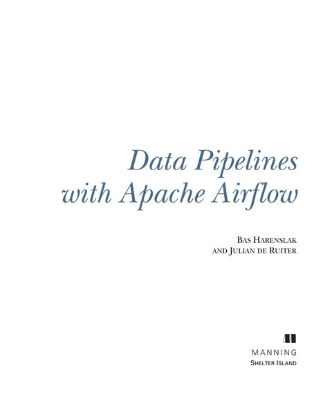 Data Pipelines with Apache Airflow – E-books Max30