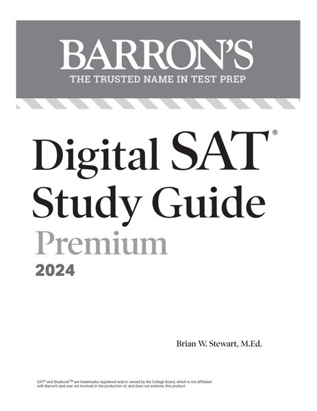 Digital SAT Study Guide Premium, 2024 – E-books Max30 Digital SAT Study Guide Premium, 2024 – E-books Max30