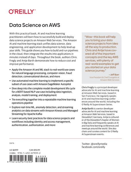 Data Science on AWS: Implementing End-to-End, Continuous AI and Machin – E-books Max30