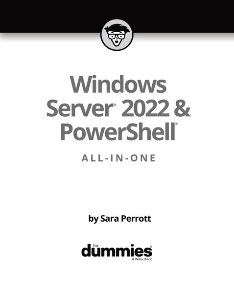 Windows Server 2022 & PowerShell All-in-One For Dummies – E-books Max30