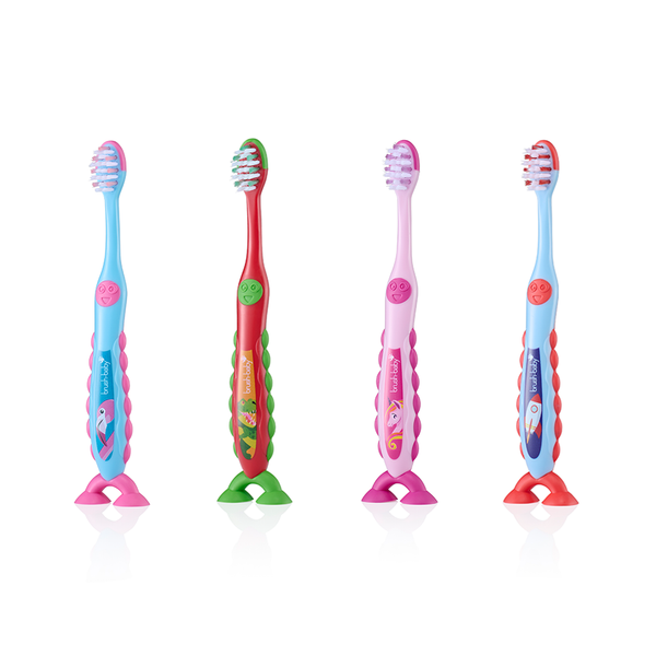 BÀN CHẢI ĐÁNH RĂNG CHO BÉ FLOSSBRUSH BRUSH-BABY (3-6 TUỔI) – YODEE Việt Nam