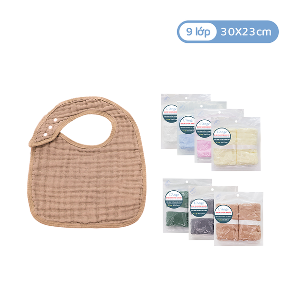 L'ANGE YẾM HÌNH VUÔNG VẢI BÔNG 9 LỚP 30x23cm (SET 2 CÁI) – YODEE Việt Nam