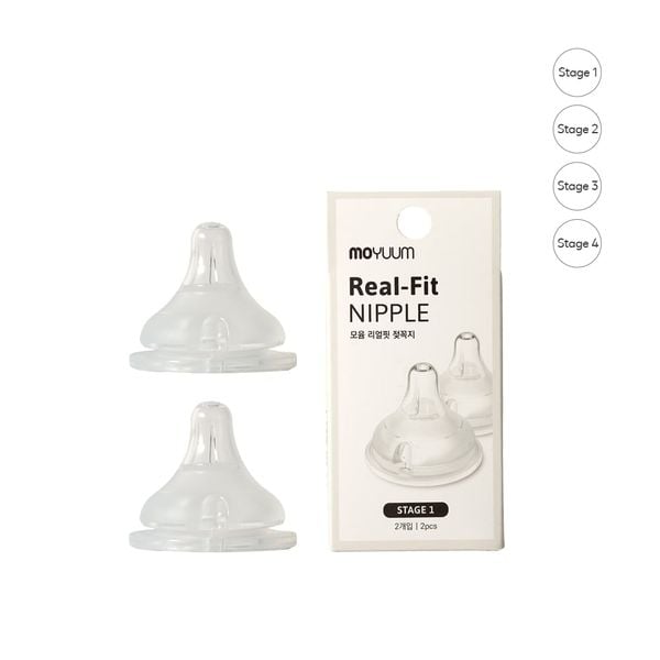 MOYUUM NÚM TI BÌNH SỮA CHO BÉ (SET 2 CÁI) – YODEE Việt Nam