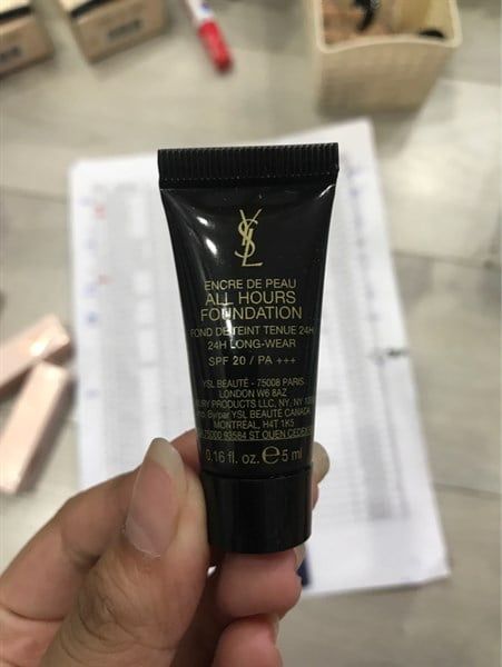 Kem Nền YSL All Hours Foundation 5ml B20 – Mỹ Phẩm Socutelipstick / Tiệm Socute