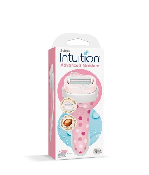 Dao Cạo Bơ Đa Năng Schick Intuition Advanced Moisture Hồng Chấm Bi – Mỹ Phẩm Socute.vn