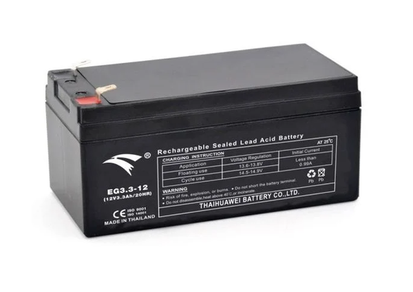Ắc quy EG3.3-12 (12V-3.3AH) – BinhAcQuy.Net