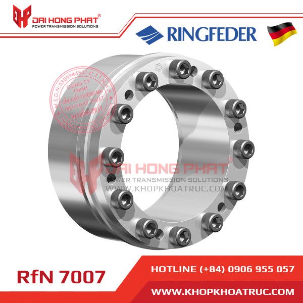 KHỚP KHÓA TRỤC RINGFEDER RFN 7007 - LOCKING ASSEMBLY