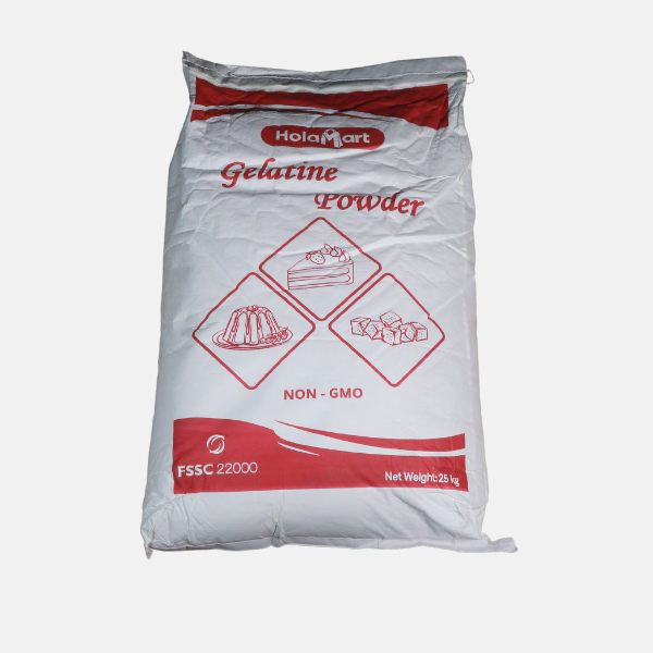 Bột Gelatine 250 Bloom 30 mesh Holamart | Bao 25KG – HOLAFOODS