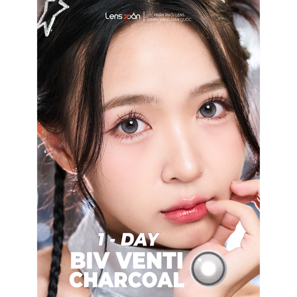 Lens 1 ngày Biv Charcoal Gray - MYFiPN