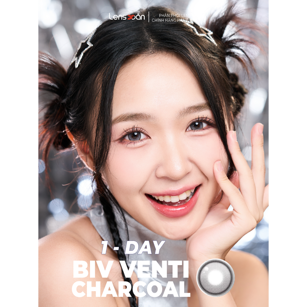 Lens 1 ngày Biv Charcoal Gray - MYFiPN