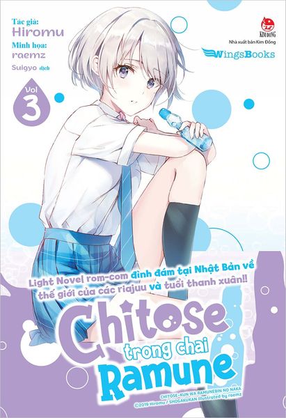 Chitose trong chai Ramune - Tập 3 - Bản phổ thông (Tặng 01 Bookmark Bế – Nhà xuất bản Kim Đồng