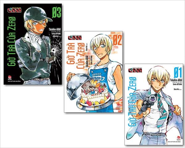 Combo Thám tử lừng danh Conan - Giờ trà của Zero (3 tập) – Nhà xuất bản Kim Đồng