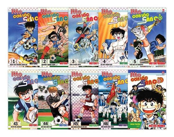 Combo Itto - Cơn lốc sân cỏ – Nhà xuất bản Kim Đồng
