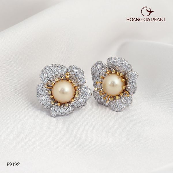 Bông tai ngọc trai E9192 - Hoàng Gia Pearl