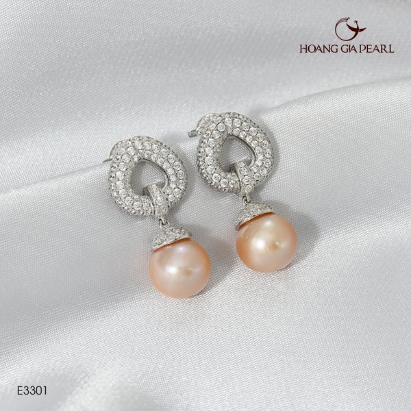 Bông tai ngọc trai E3301 - Hoàng Gia Pearl