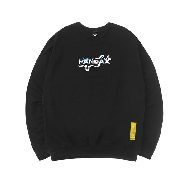 SWEATER PANDAX BASIC - BLACK – pandax