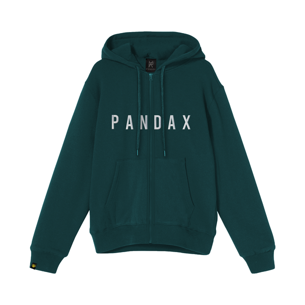 PANDAX BASIC HOODIE ZIP - GREEN – pandax