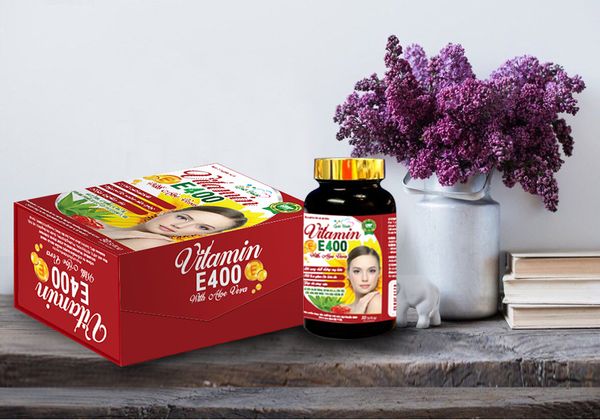 Vitamin E400_With Aloe Vera – Việt Lê Pharma