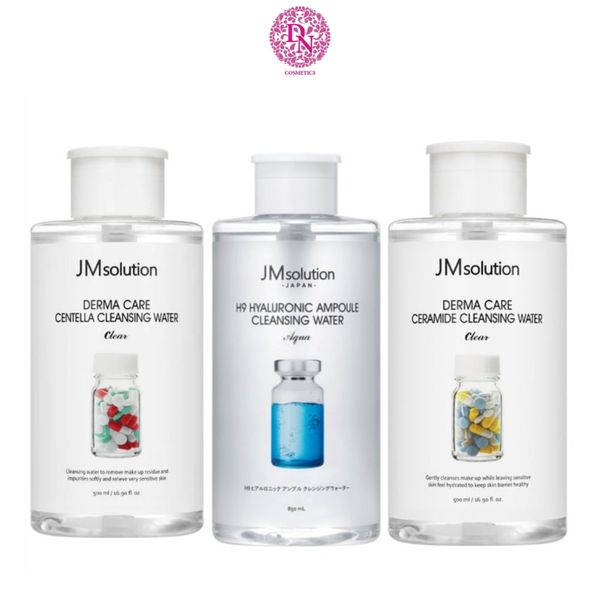 NƯỚC TẨY TRANG JM SOLUTION CLEANSING WATER 500ML – DN Cosmetics | #1 Mỹ Phẩm chính hãng chất ...