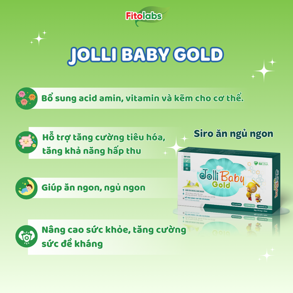 Siro Ăn Ngủ Ngon Jolli Baby Gold – FITOLABS