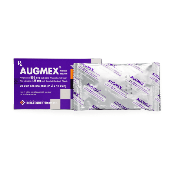 Augmex (500mg/125mg; H/2 vỉ x 10 viên) – VIETHA PHARMA CORP