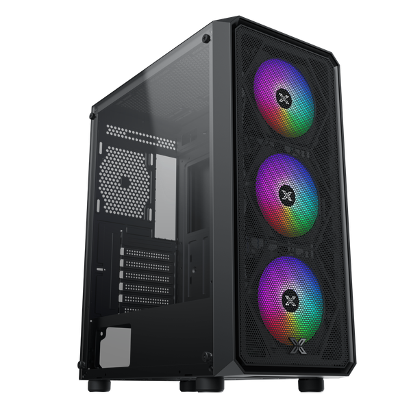 Thùng máy Case Xigmatek DUO X 3F ATX - Black chính hãng giá tốt – TINHOCNGOISAO.COM