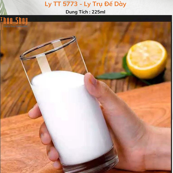 Ly TT 5773 - Ly Trụ Đế Dày 255ml – Ngọc Thảo