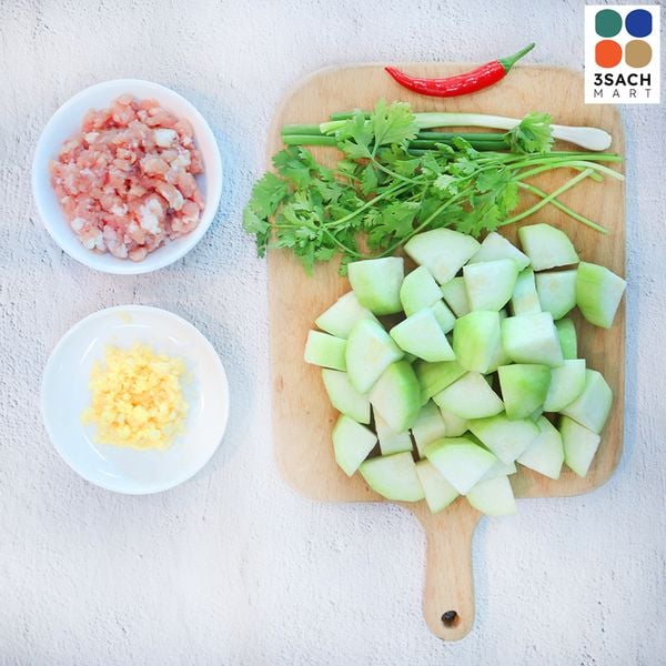 Canh Bí Đao Thịt Xay (Khay 400G) – 3Sach Mart