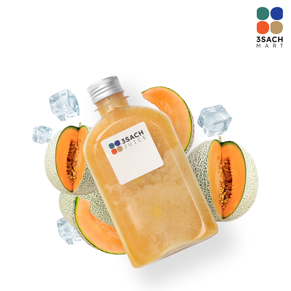 Nước Ép Dưa Lưới Nguyên Chất (Chai 250mL) – 3Sach Mart