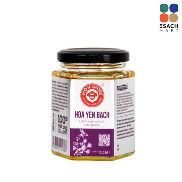 Mật Ong Chín Honimore Hoa Yên Bạch (Hũ 230g) – 3Sach Mart